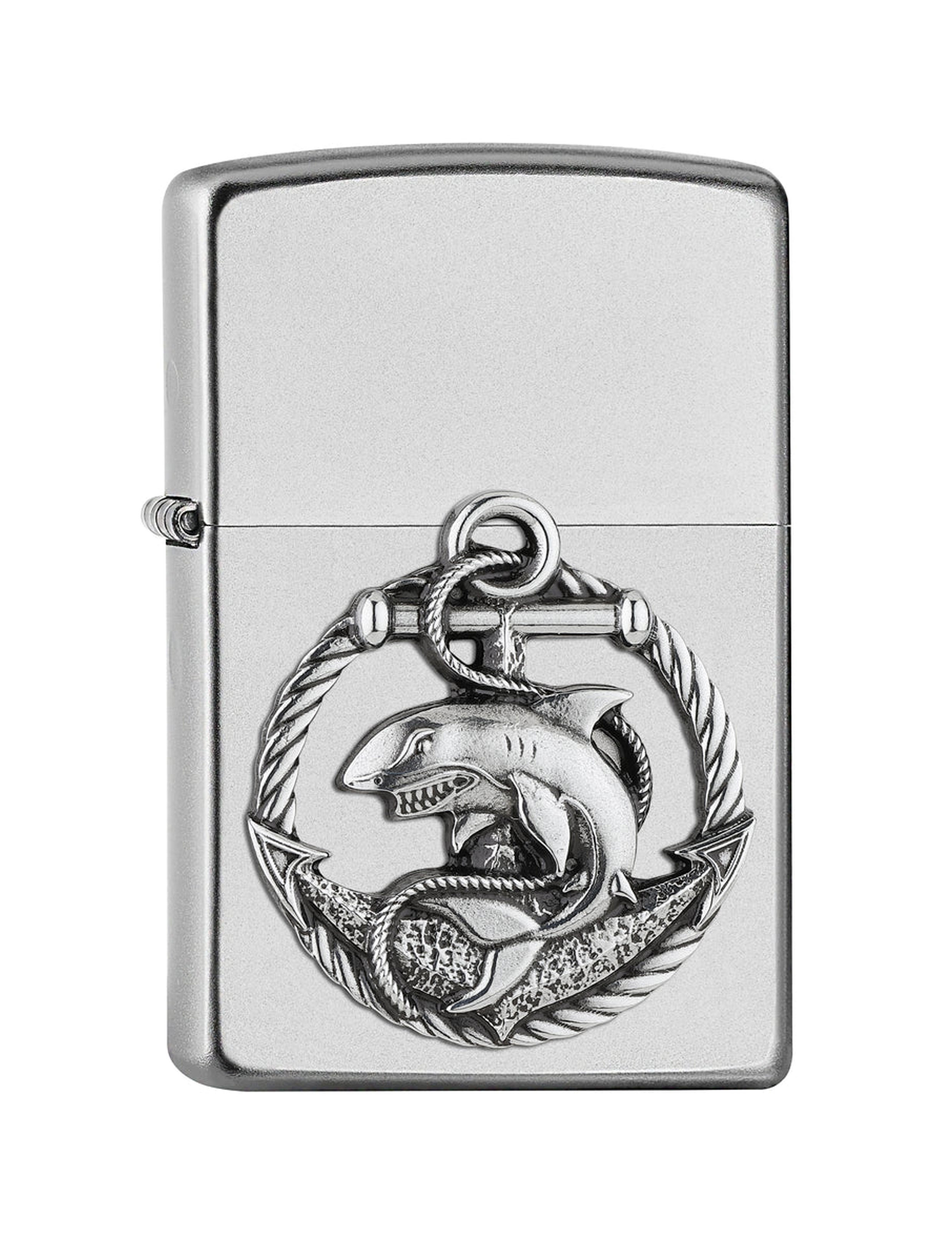 Puristisches ZIPPO SHARK EMBLEM kaufen » puranda.de